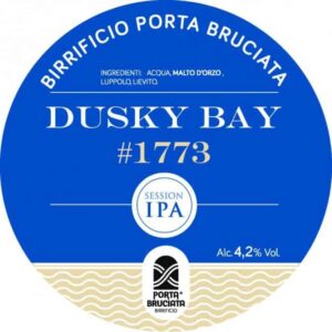 Dusky Bay #1773 del birrificio Porta Bruciata